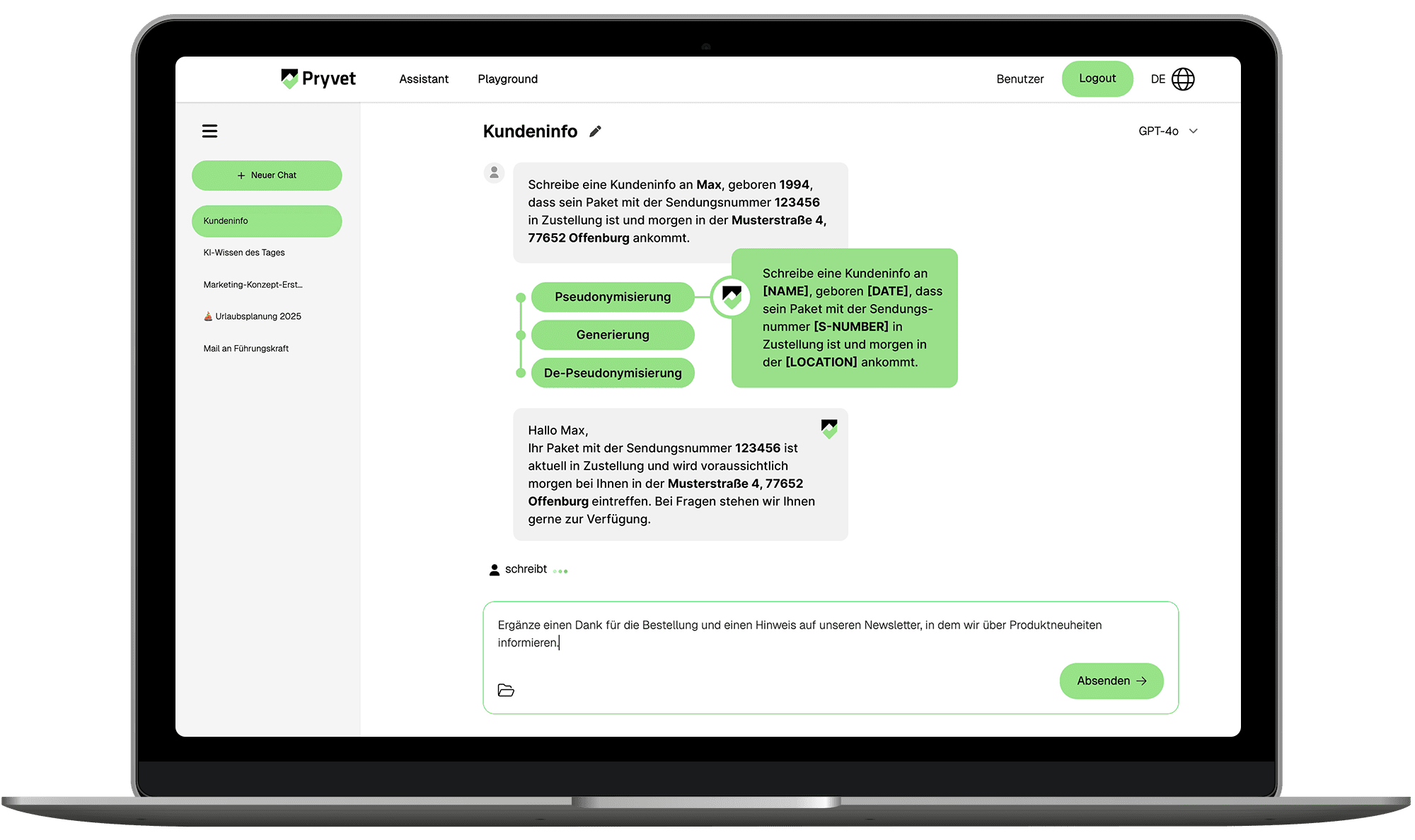 Pryvet.ai | Conversion Maker - Datenschutzgerechte KI-Integration für Unternehmen